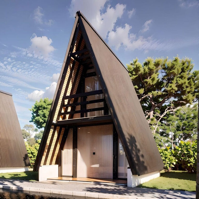 Kit Cabana A Frame 45 m² GALES - Montagem Fácil » CasaPinus Kit de ...